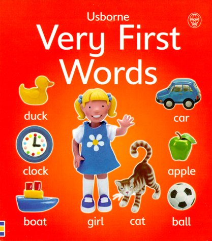 Very First Words Board Book (Usborne First Words Board Books ...