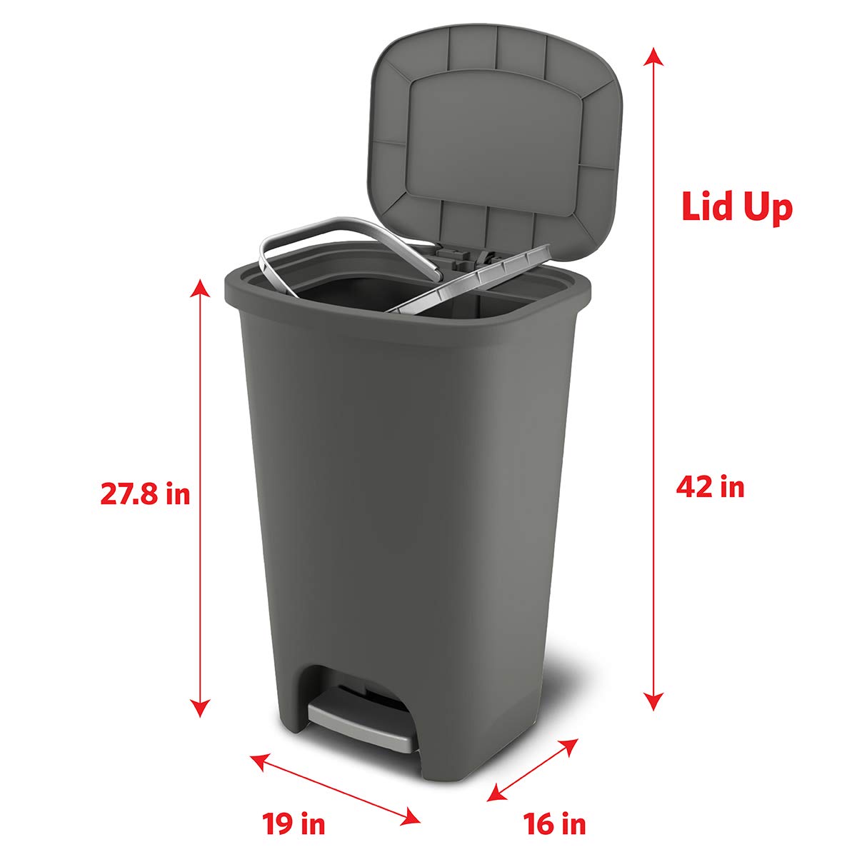 Glad 20 Gallon Trash Can