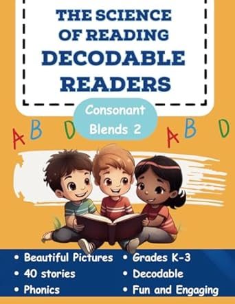 The Science of Reading Decodable Readers: Consonant Blends Book 2: Free ...