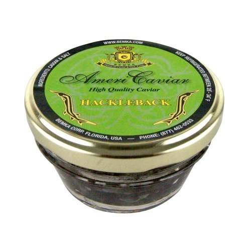 Amazon.com : Bemka.com American Sturgeon Hackleback Wild Caviar, 16 ...