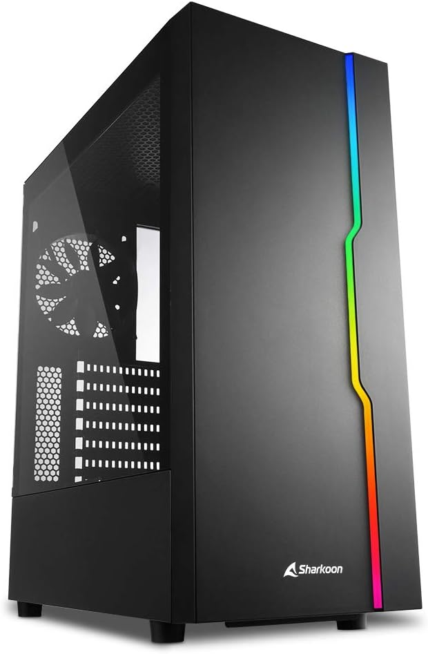 Sharkoon TG4 PC-Gehäuse RGB: Amazon.de: Computer & Zubehör