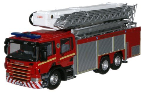 oxford merseyside fire & rescue service scania aerial pump ladder fire ...
