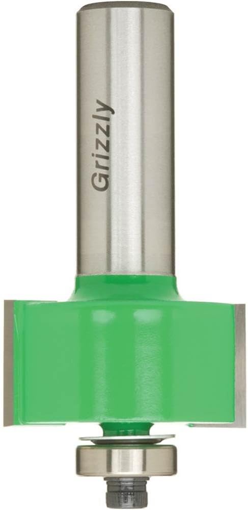 Grizzly C1557 5/8-Inch Rabbeting Bit, 1/2-Inch Shank - Joinery Router ...