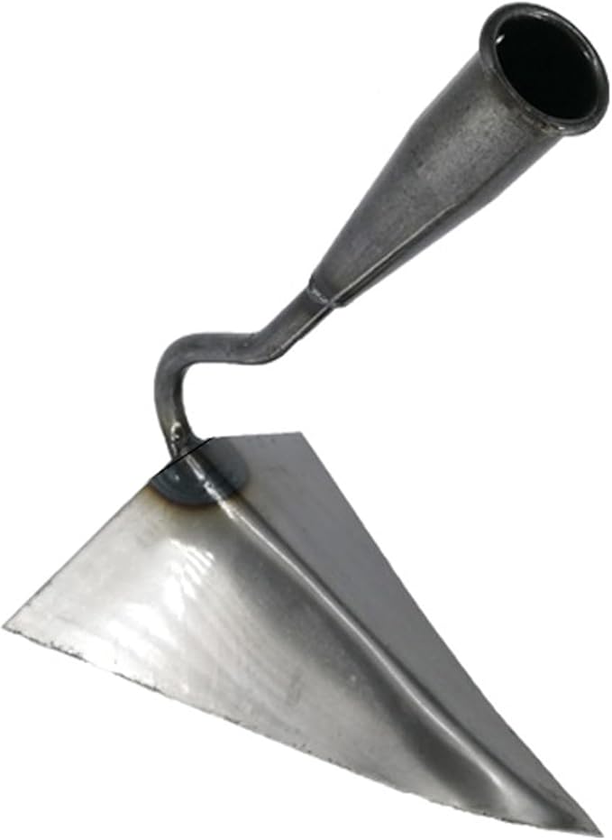 Amazon.com : Triangle Hoe Garden Tool, Hardened All-Steel Plow Hoe ...