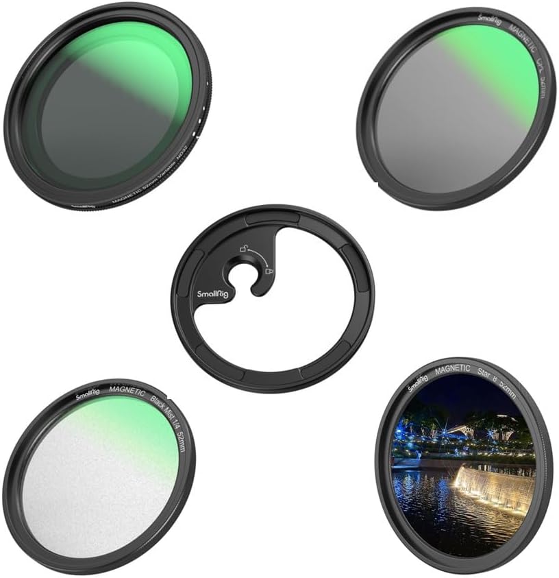Amazon.com : Bundle: SmallRig 52mm Magnetic Variable ND Filter 4215 ...