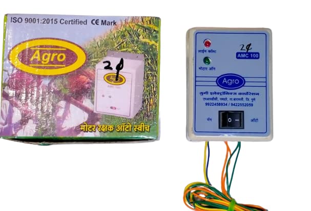 Agro 2 Phase Auto Switch (for 2 Phase.) : Amazon.in: Industrial ...