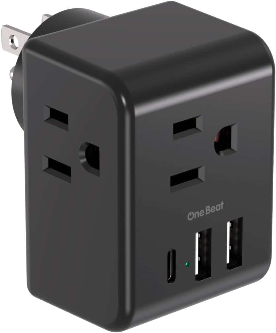 Amazon.com: Outlet Extender Multi Plug Outlet - USB Wall Charger with 3 ...