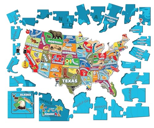 Top 8 USA Floor Puzzle for Young Learners