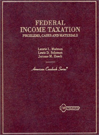 Amazon.com: Problems, Cases and Materials on Federal Income Taxation ...
