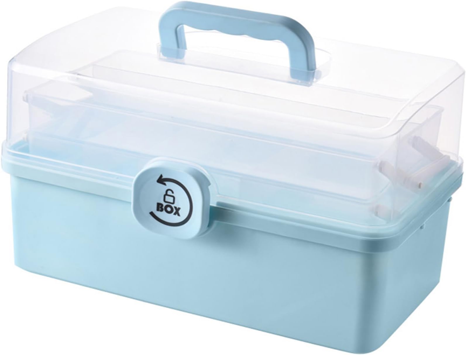 Amazon.com: Qskely 1-Pack Clear Storage Box Container, Family First Aid ...