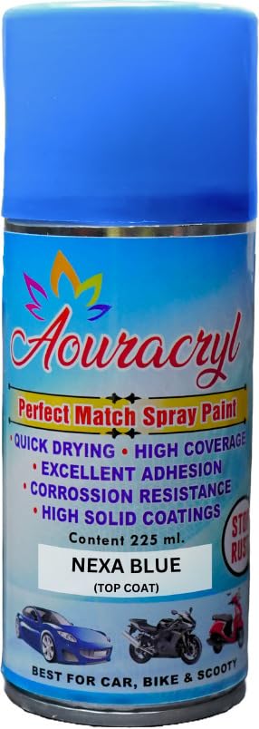 AOURACRYL PU Spray Paint Nexa Blue (RC Colour Name) Compatible for ...