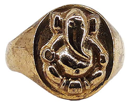 Shruthi Traders Panchaloham/Panchadhatu Ring of Ganapathy2519 (22 ...