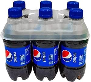 Amazon.com: ICE N COLD Six Pack Plastic Bottle Carriers for 12oz-16.9oz ...