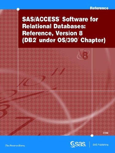 SAS/ACCESS Software for Relational Databases: Reference, Version 8: SAS Institute: 9781580255394 ...