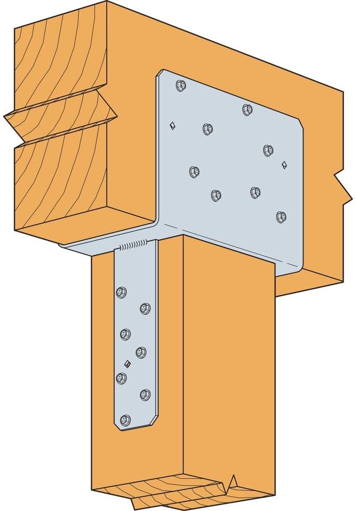 Amazon.com: Simpson Strong-Tie CCQ7.1-7.1SDS2.5 - Column Cap for 7 ...