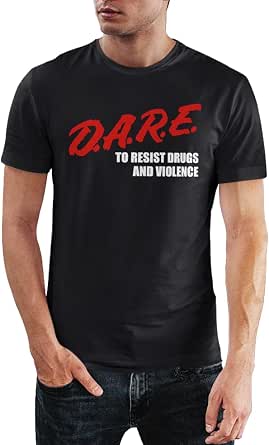Amazon.com: Dare Retro 90s 00s T-Shirt to Resist Drugs and Violence ...