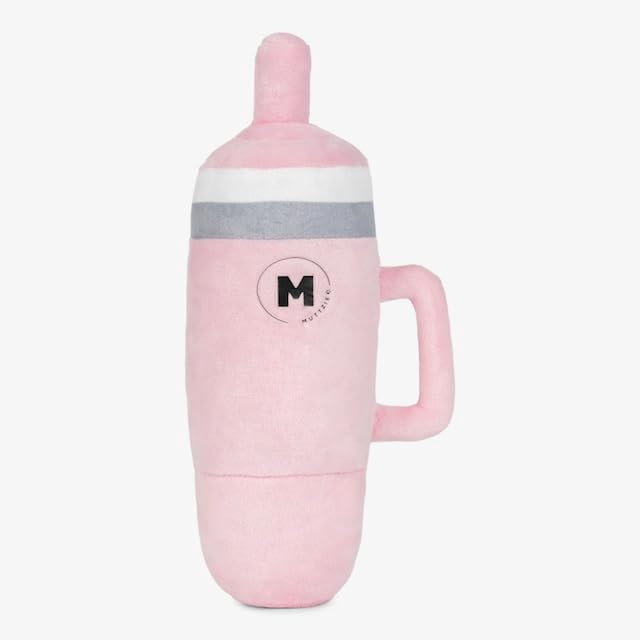 Muttzie Stanley Cup Dog Toy - Cute Durable Parody Plush Designer Dog ...