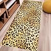 Amazon.com: Leopard Print Long Runner Rug for Hallway,Ultra-Thin Soft ...