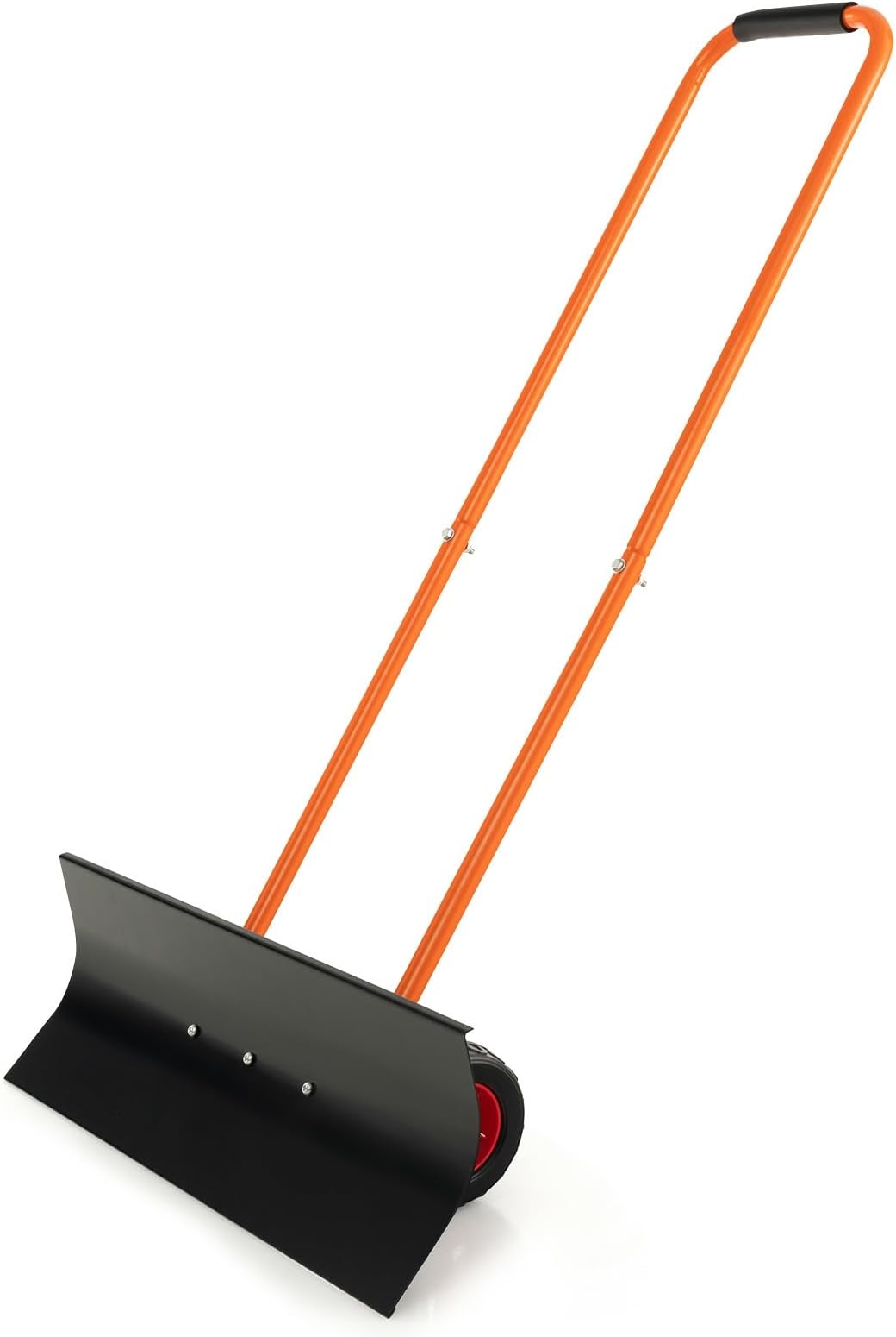 Amazon.com : GYMAX Snow Shovel, 29” Snow Shovel for Driveway with 10 ...