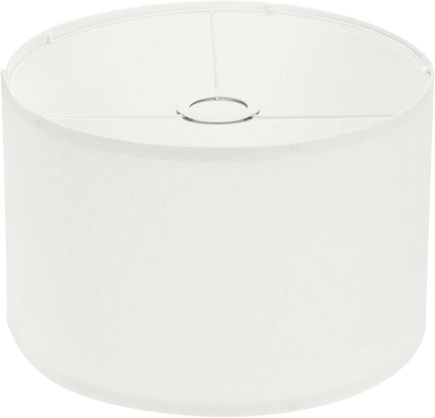 PATIKIL Drum Lamp Shades, 12"x12"x8" Linen Lamp Shade Easy Assembly ...