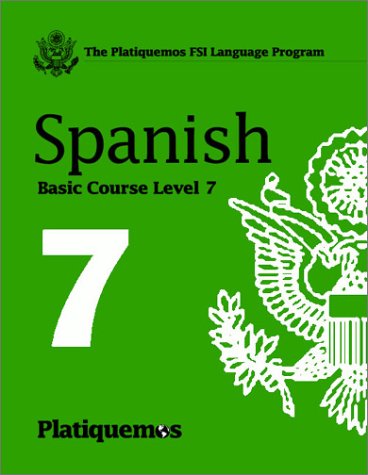 Amazon | Platiquemos Fsi Language Program: Spanish, Level 7 | Foreign ...