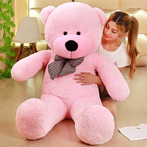 Buy NP Toys 4 Feet Huggable Teddy Bear with Neck Bow 121 CM (Pink ...
