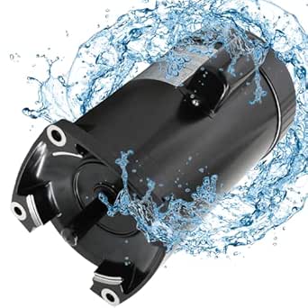 Amazon.com: B2854 Pool Pump Motor, 1.5 HP Single Speed Square Flange ...