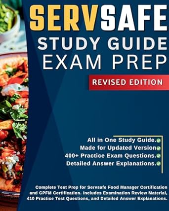 Servsafe Study Guide Exam Prep: Complete Test Prep for Servsafe Food ...