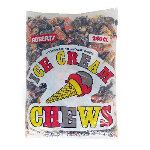 Amazon.com : Alberts Ice Cream Chews 240 ct - 6 Unit Pack : Hard Candy ...
