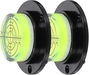 Amazon.com: UKCOCO 2pcs Small Level Bubble Precision Bubble Level Tools ...