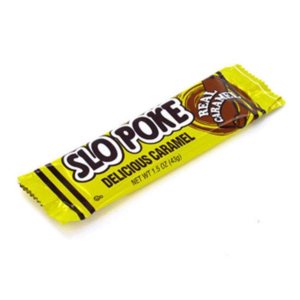Amazon.com : Slo Poke Caramel Candy Bars 24 Count : Grocery & Gourmet Food