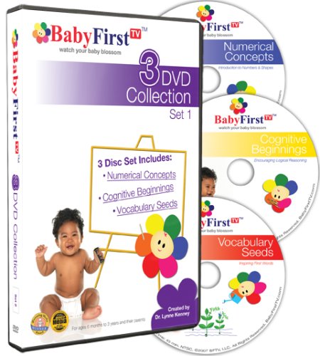 Amazon.com: BabyFirstTV Presents 3 DVD Collection Set 1 : n/a, n/a ...