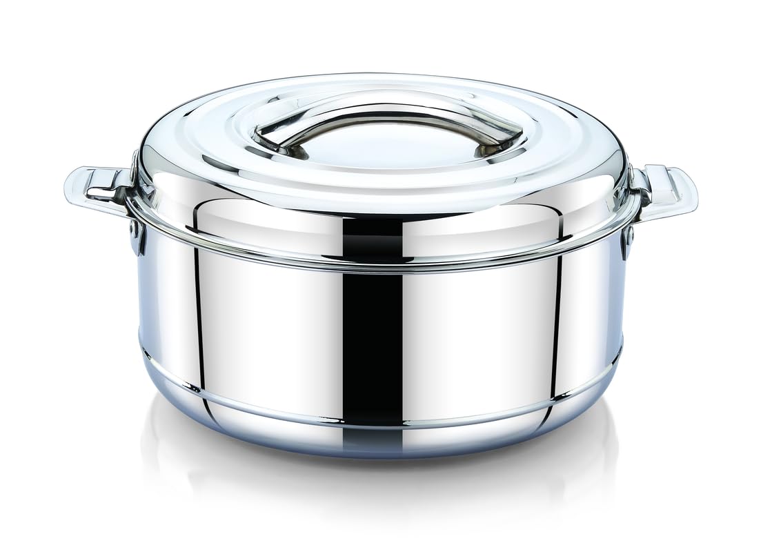 Buy Praylady Stainless Steel Vintage Hotpot, Steel Casserole, Capacity ...