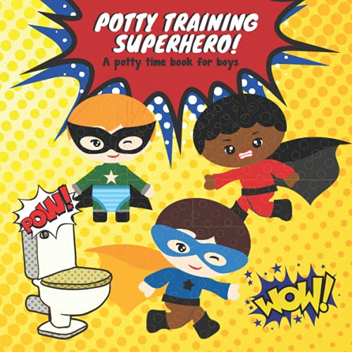 Snapklik.com : Potty Training Superhero A Potty Time Book For Boys: An ...