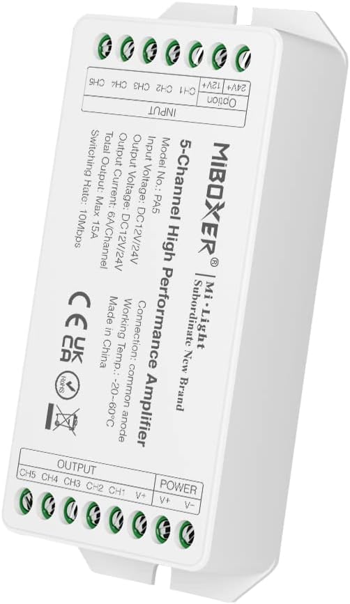Amazon.com: Minxue PA5 5-Channel High Performance Amplifier : Electronics