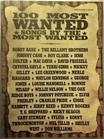 100 Most Wanted - Songs By The Most Wanted (Piano . Vocal . Guitar ...