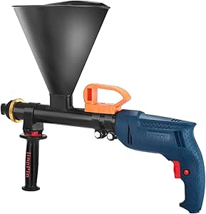 Electric Mortar Grout Gun Cement Mortar Sprayer Mortar Spray Gun Hopper ...