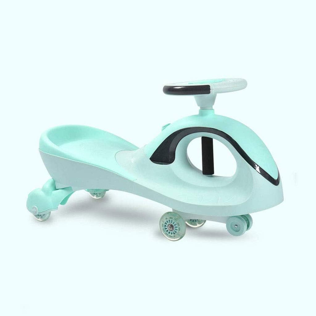 Children's Swing Bike Swing Bike Gyro Bike Twisted Boy and Girl Ride Silent Wheels 1-6 Years Old ...