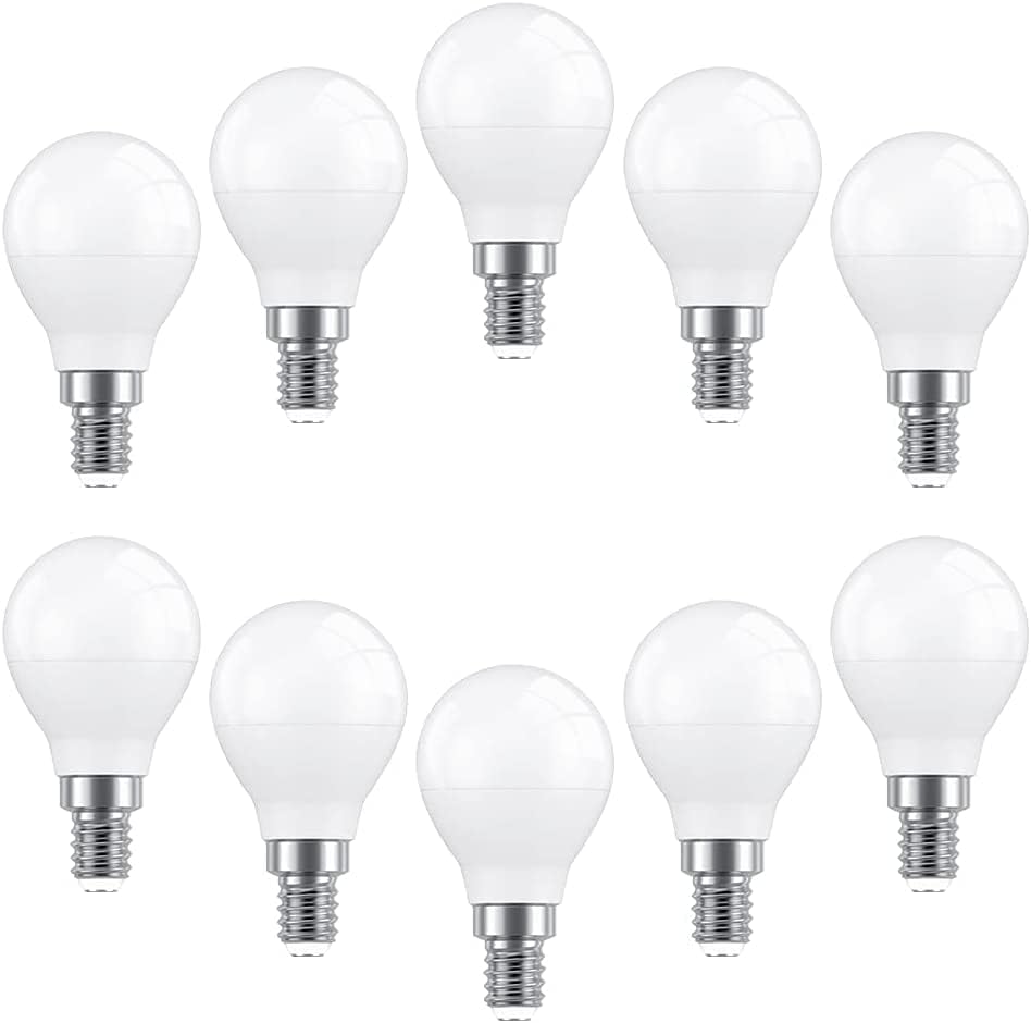 E14 Small Screw Light Bulb 40W Small Edison P45 Led Mini Globe SES ...