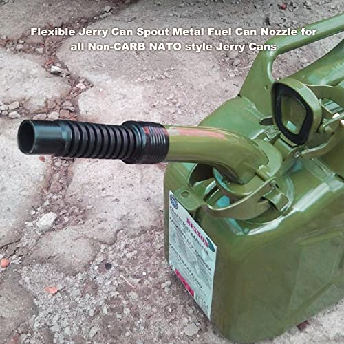 Snapklik.com : Fuel Can Spout, Flexible Jerry Can Spout Metal Fuel Can ...