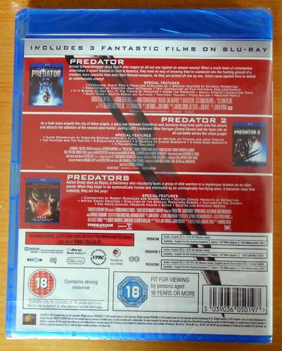 Predator Trilogy [DVD] [1987]: Amazon.co.uk: Arnold Schwarzenegger ...