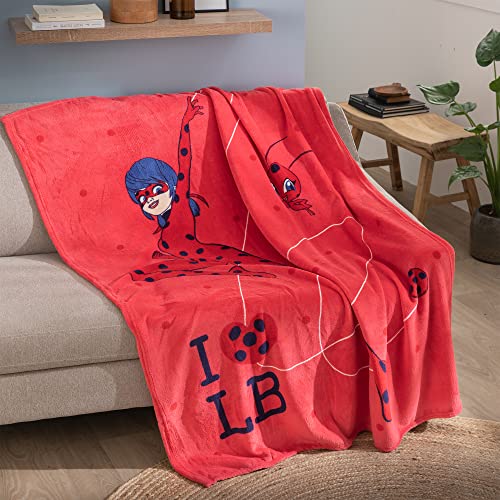 CTI Miraculous Ladybug Jump Blanket 125 x 150 cm – BigaMart