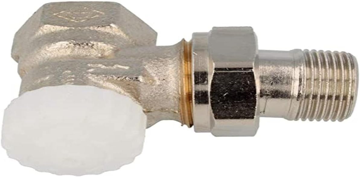 TA Heimeier – 02.000 V-Exakt II Thermostatic Valve with Angle 1/2 Inch ...