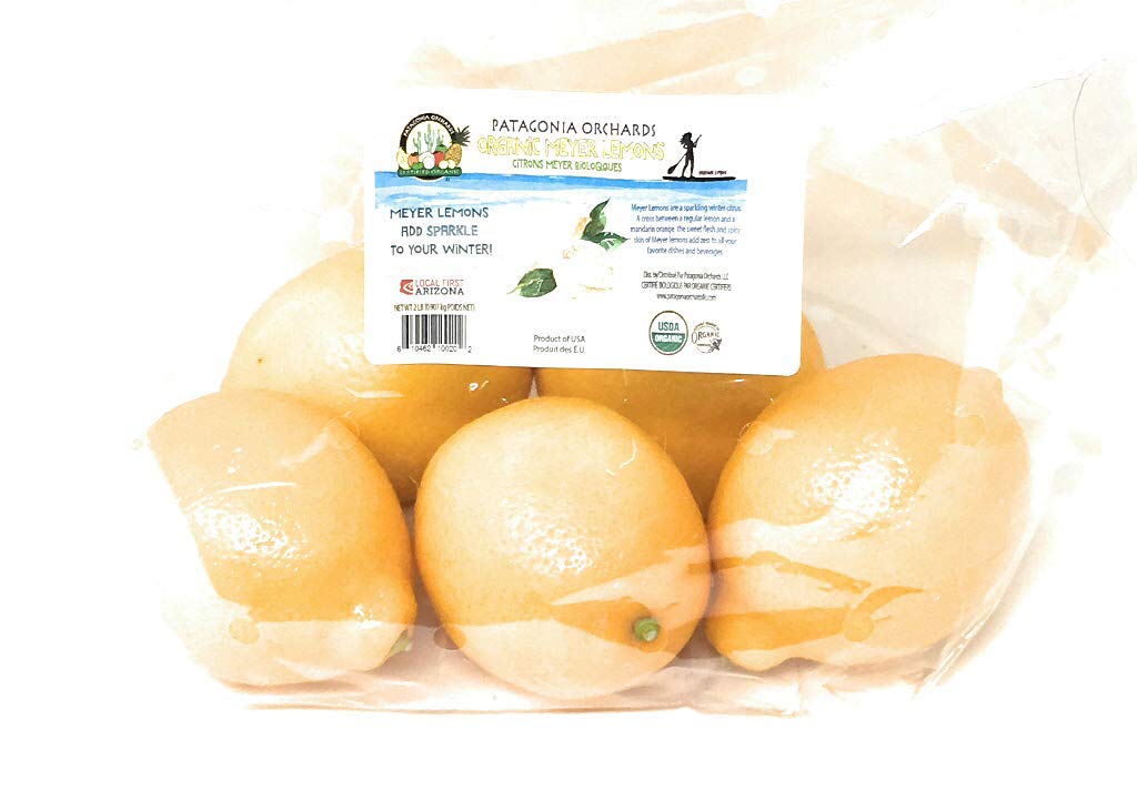 Amazon.com: PRODUCE Organic Meyer Lemon Bag, 32 OZ : Grocery & Gourmet Food