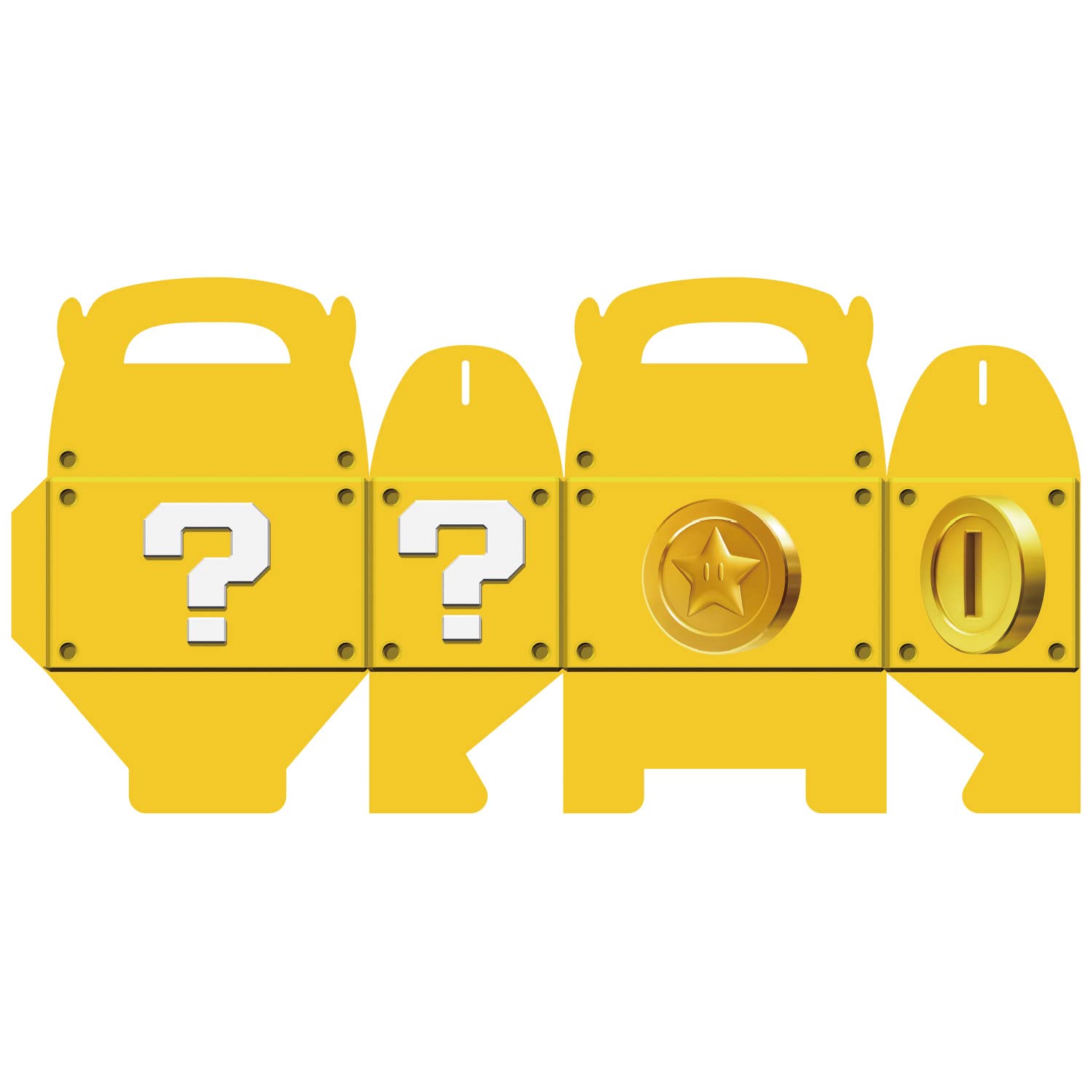 AINSTE 12 Pcs Mario Party Gift Box,Mario Birthday Party Supplies,Mario ...