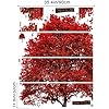 Amazon.com: PinkEleph® Large Red Oak Tree Wall Stickers - Nature Plant ...