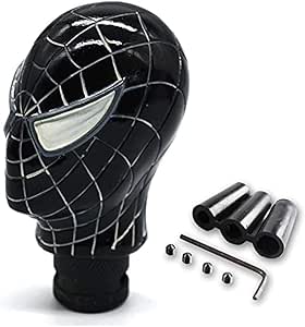 Amazon.com: FPOLAN Spider Super Man Shift Knob Universal Manual Car ...