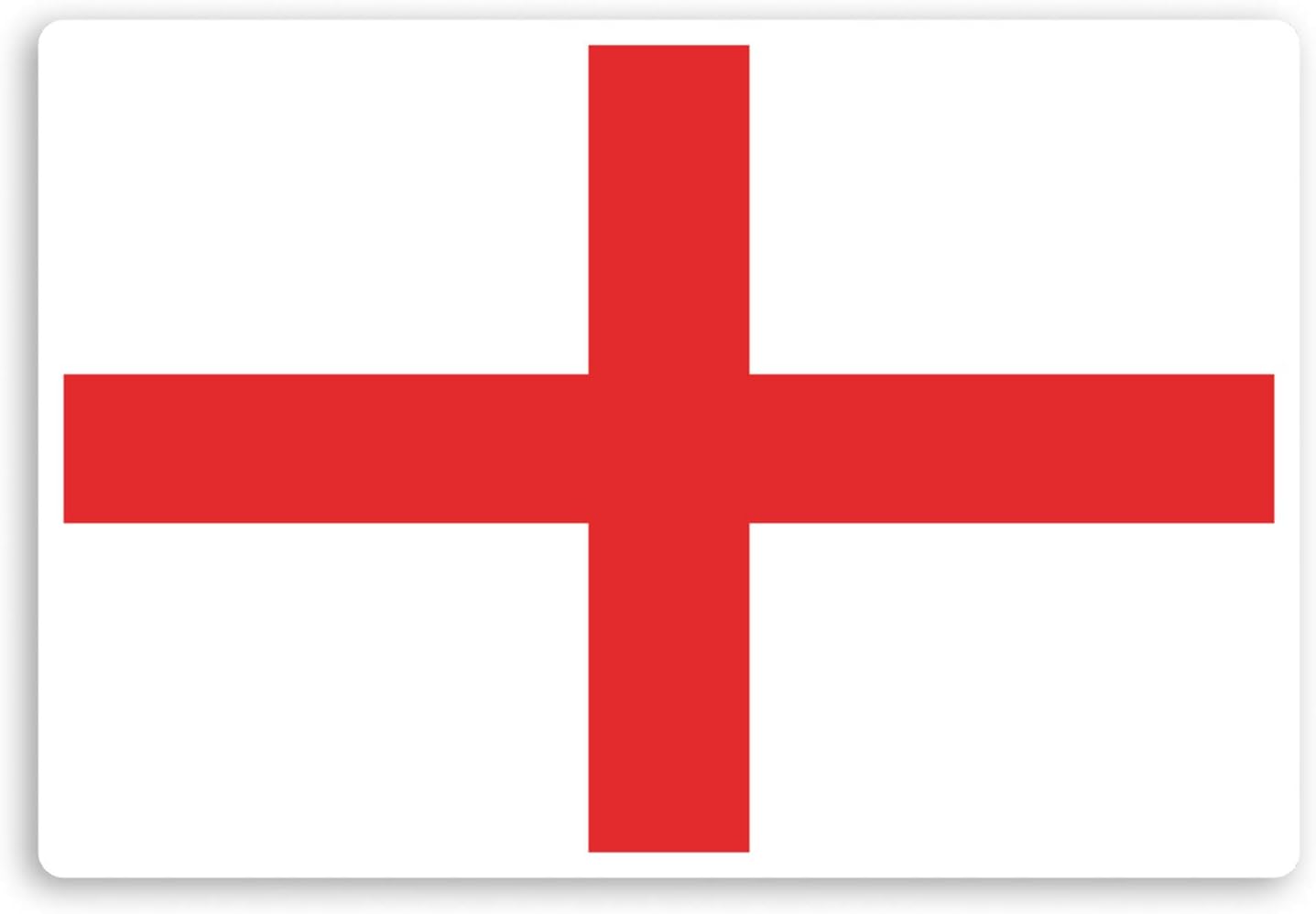 St George Cross Flag, Self-Adhesive Vinyl Sticker, England Car, Van ...
