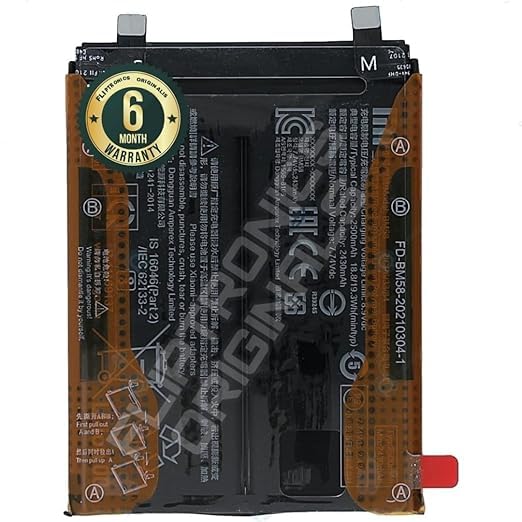 FLIPTRONICS ORIGINALS® BM58 Battery for Redmi Mi 11T Pro 5G Battery ...
