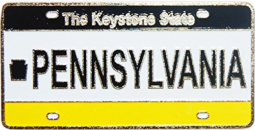 Pennsylvania The Keystone State License Plate Replica Metal Magnet ...